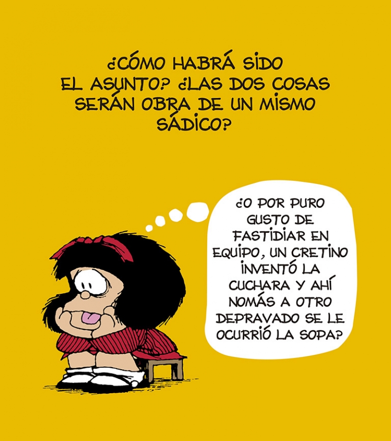 Mafalda y su sopa – COMMEMEMUCHO